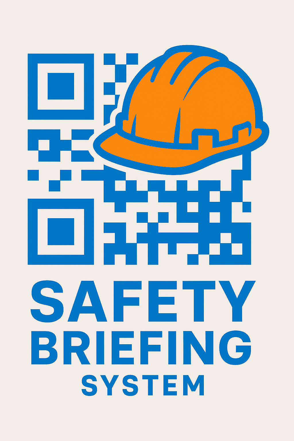 Safety Briefing QR Code Generator | Professional Staff Badge System
